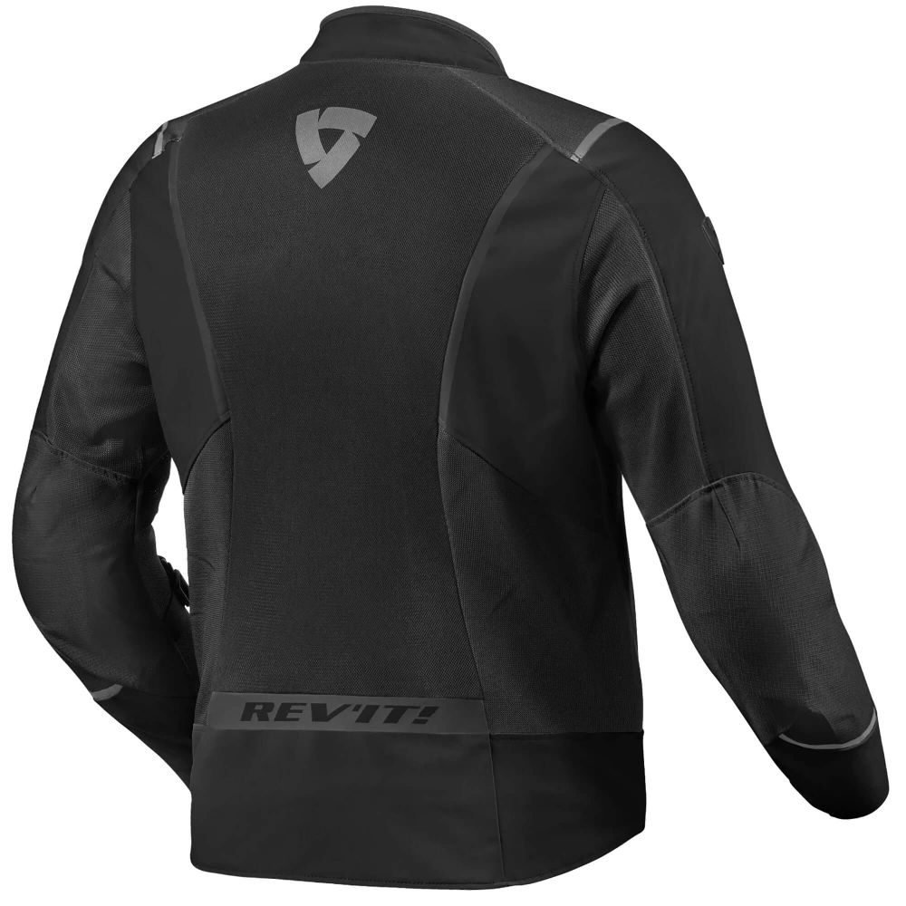 REV'IT! Airwave 4 Jacket | Black | Summer Mesh Motorcycle Jacket ...