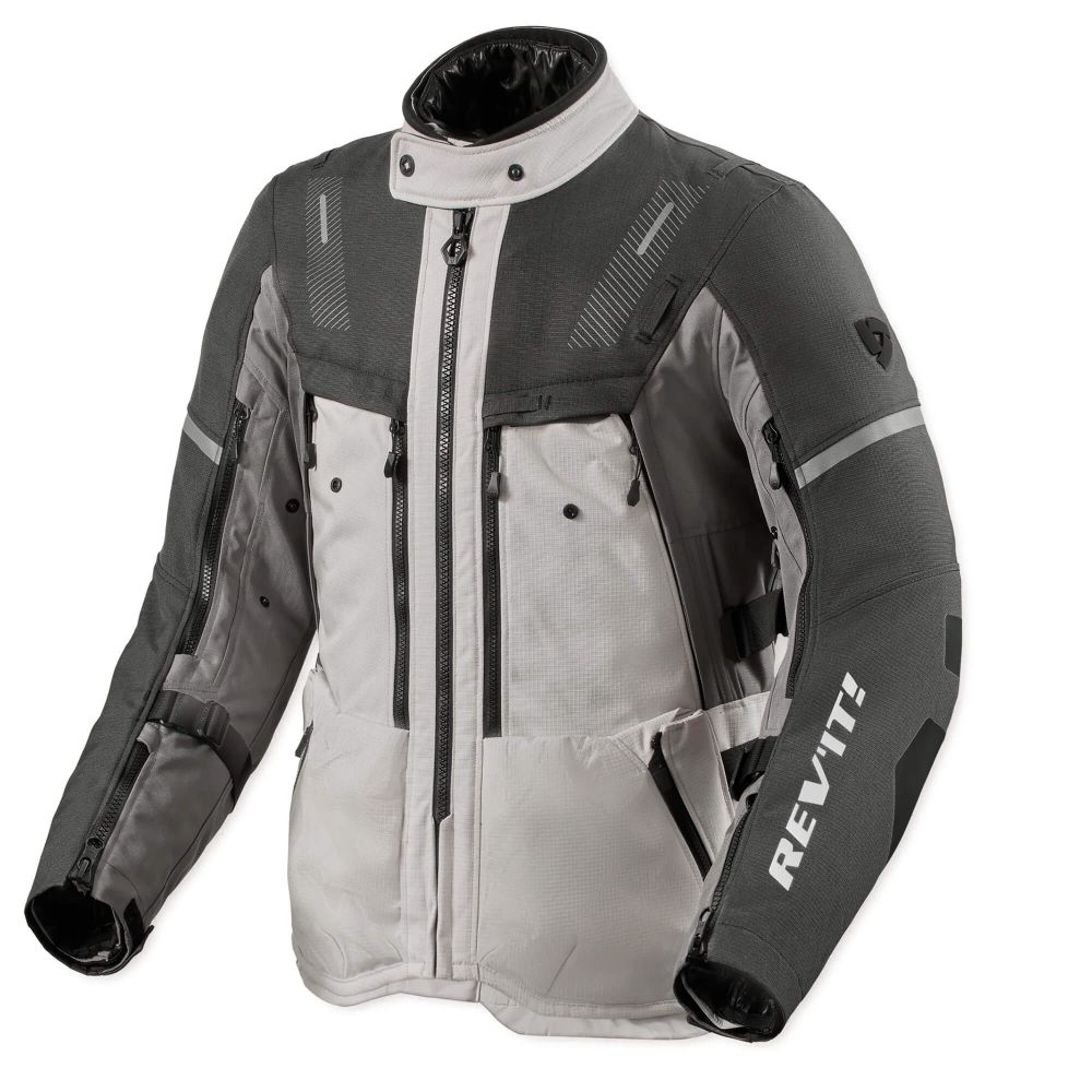 REVIT! Sand 5 Jacket - Silver-Anthracite | 4 Season ADV Motorcycle ...