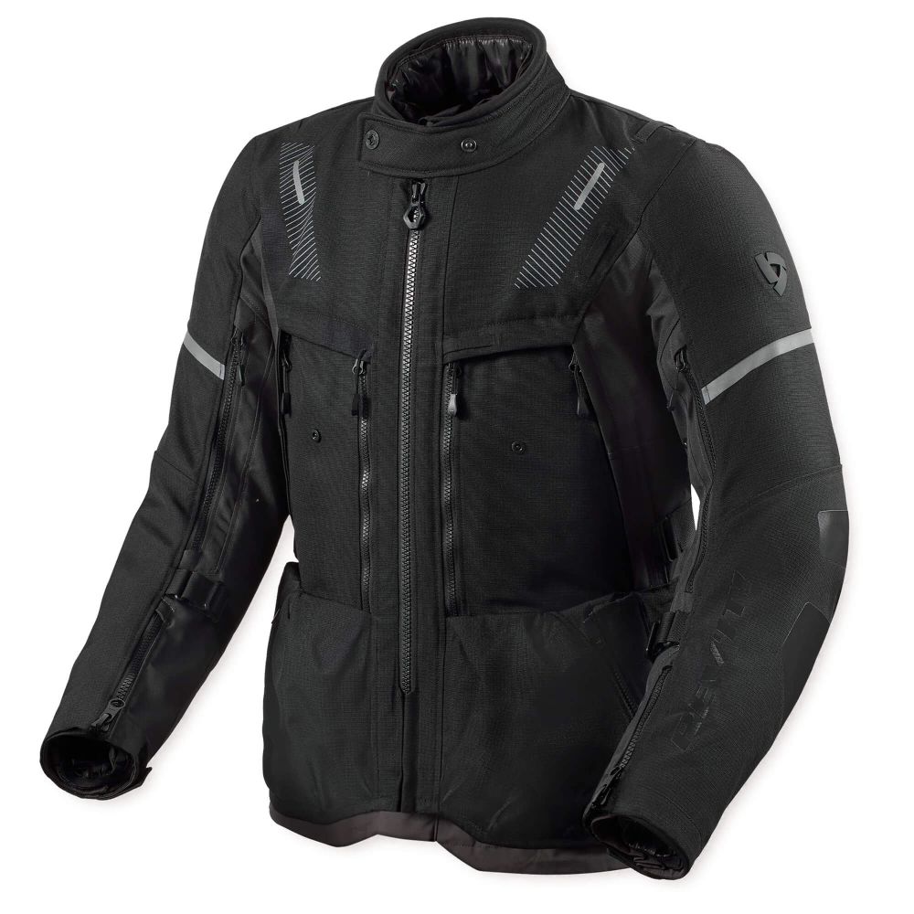 REVIT! Sand 5 Jacket - Black-Anthracite | 4 Season ADV Motorcycle ...